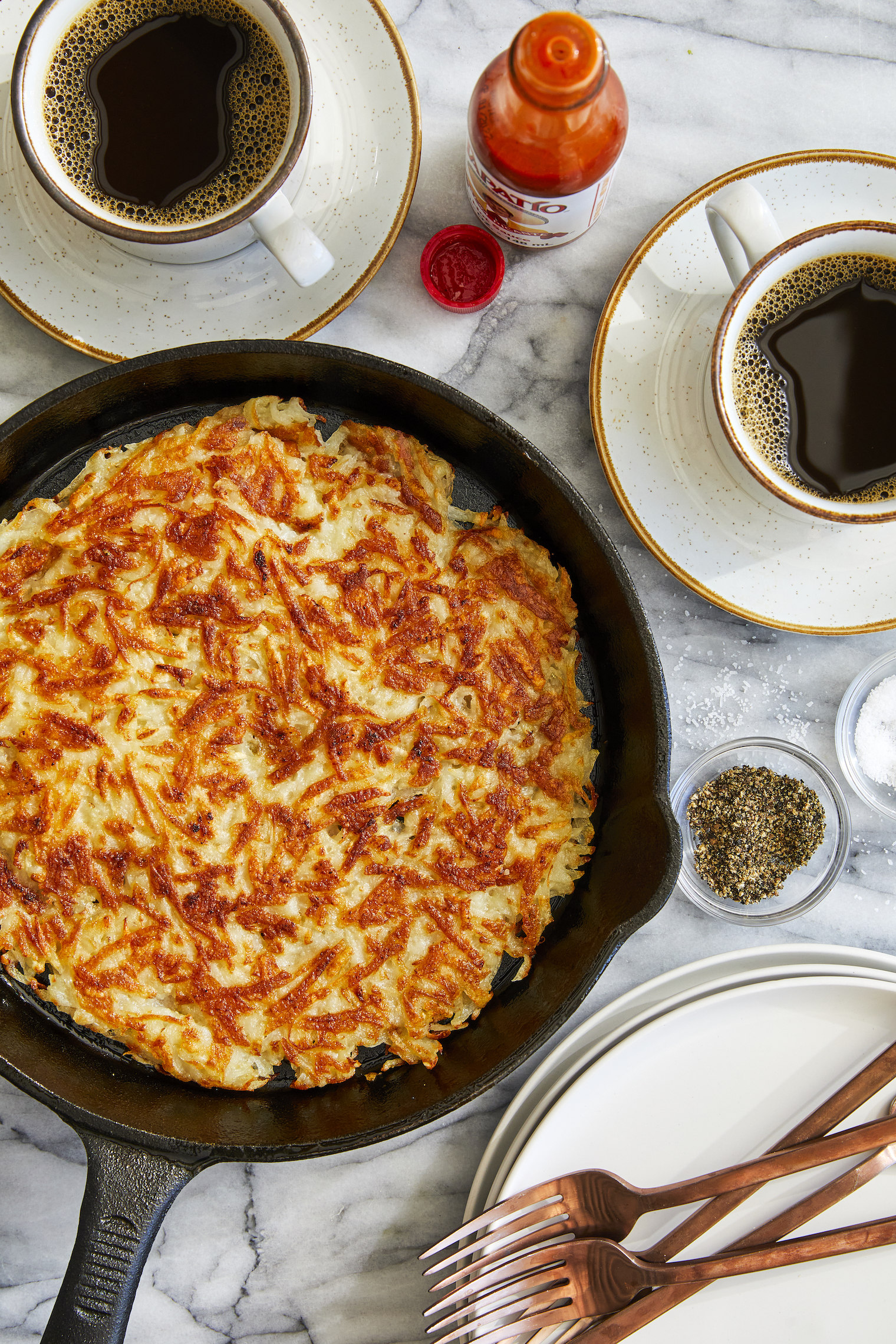 Homemade Crispy Hash Browns - Damn Delicious