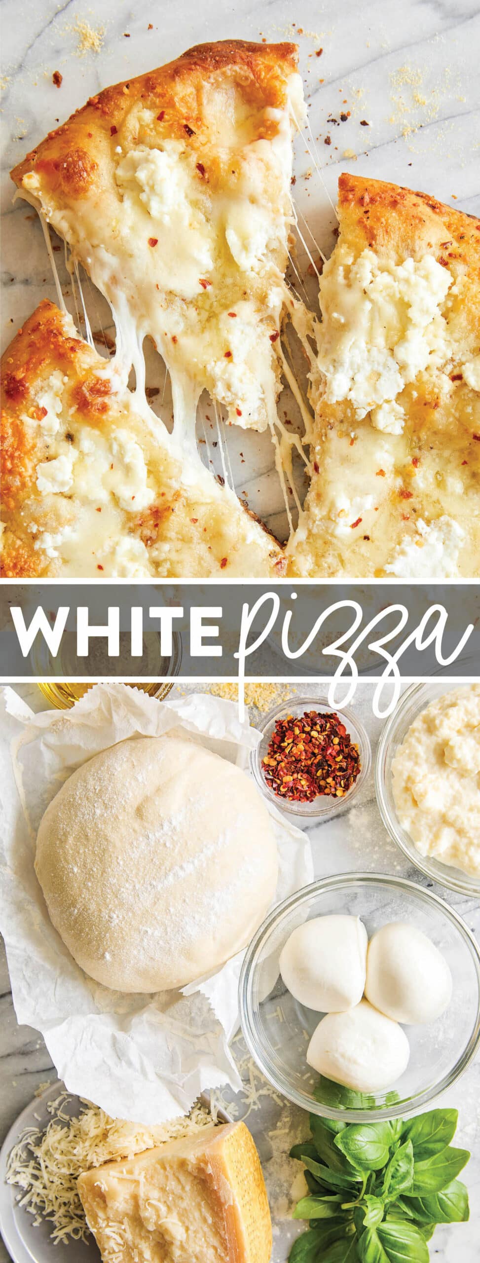 White Pizza - Damn Delicious