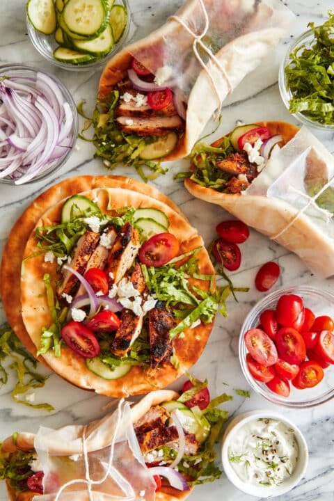 Easy Chicken Shawarma - Damn Delicious