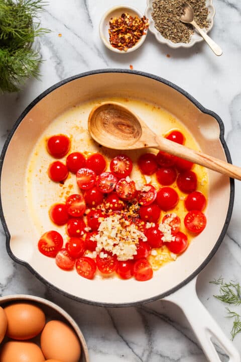 Eggs in Purgatory - Damn Delicious