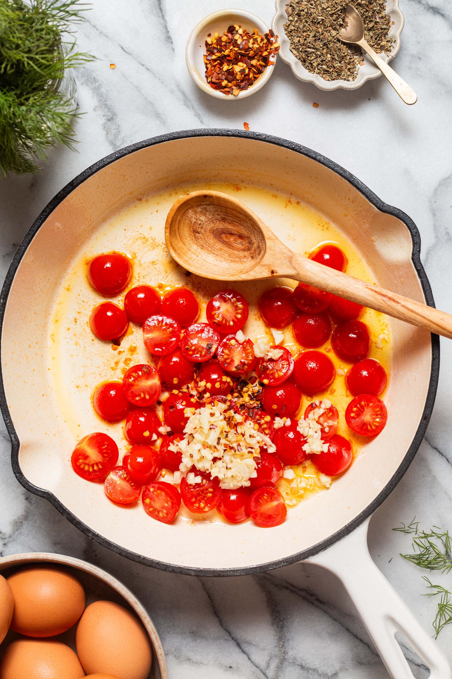 Eggs in Purgatory - Damn Delicious